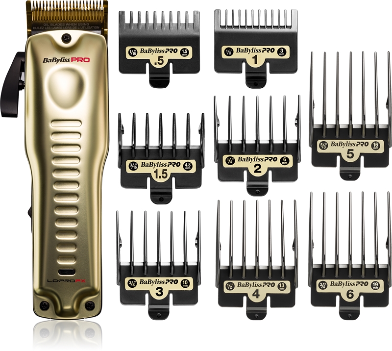 BaByliss PRO FX825GE LO-PROFX GOLD Clipper tondeuse cheveux ...