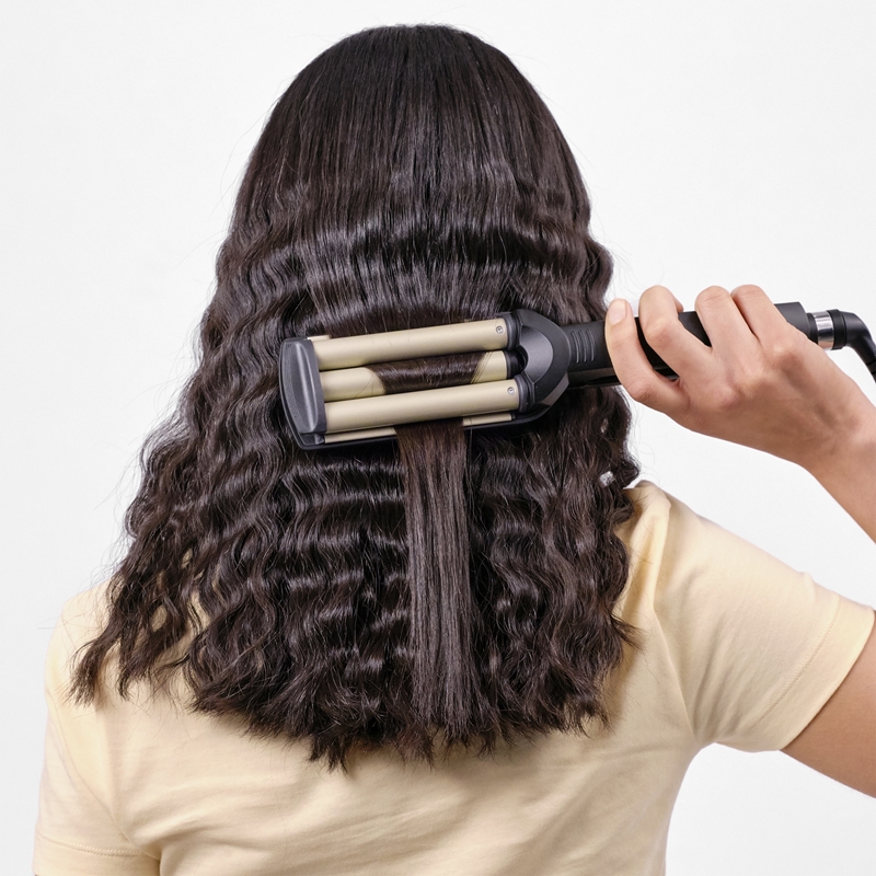 BaByliss Curlers Easy Waves Triple Barrel Curling Iron for hair | notino.ie