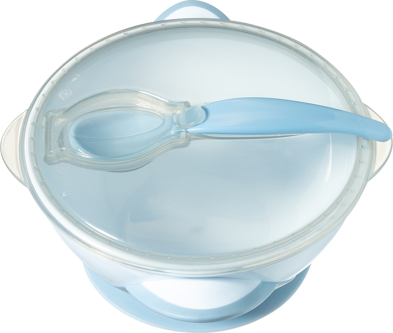 BabyOno Be Active Suction Bowl with Spoon dinnerware set for children ...
