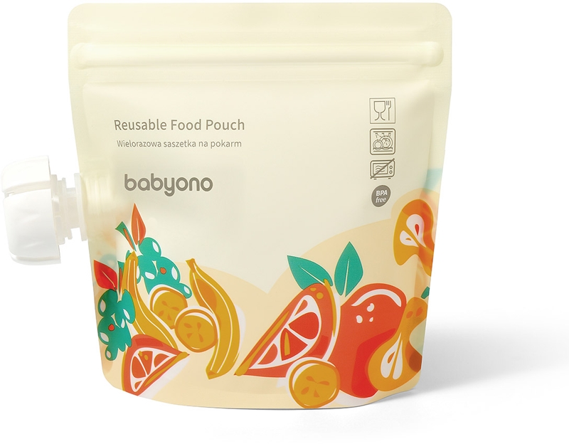 BabyOno Get Ready Reusable Food Pouch food pouch | notino.ie