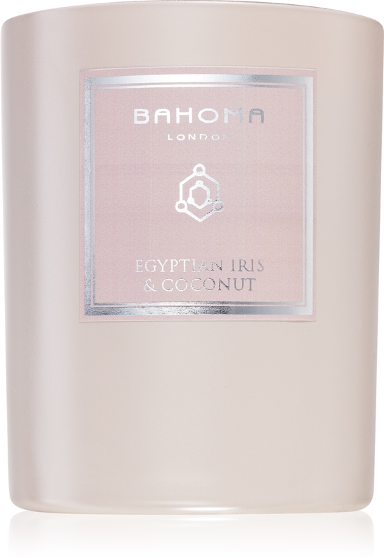 Bahoma London Sand Collection Egyptian Iris & Coconut bougie parfumée ...