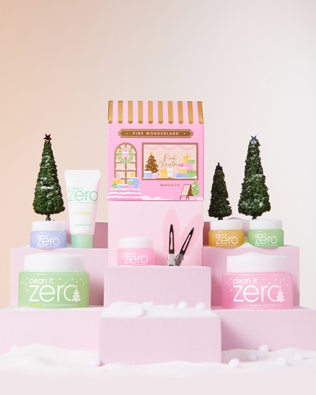Banila Co. clean it zero Pink Wonderland Special Set Christmas gift set ...