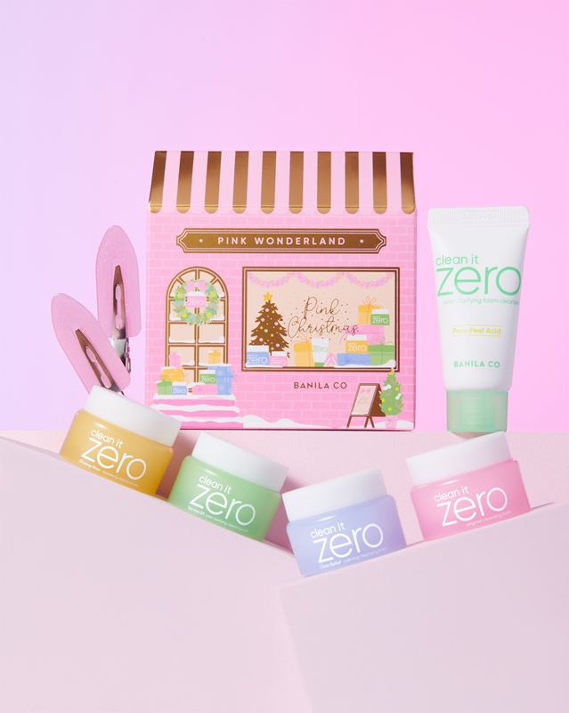 Banila Co. clean it zero Pink Wonderland Special Set Christmas gift set ...
