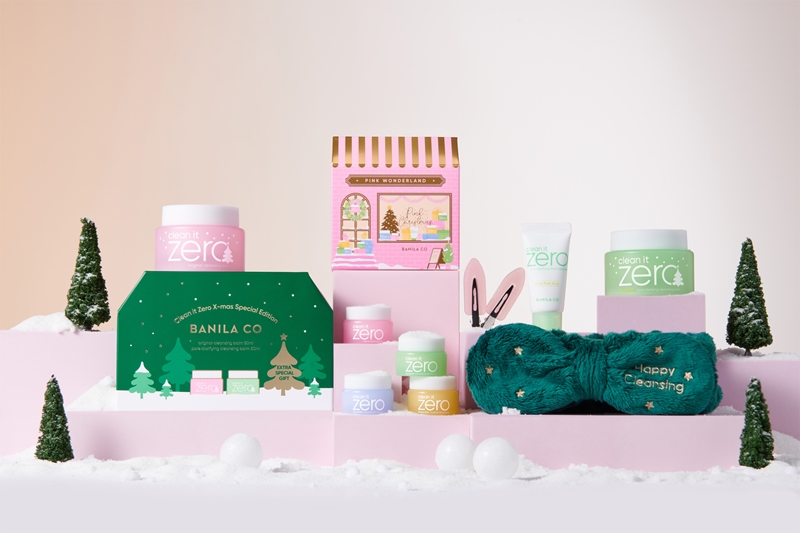 Banila Co. clean it zero Pink Wonderland Special Set Christmas gift set ...