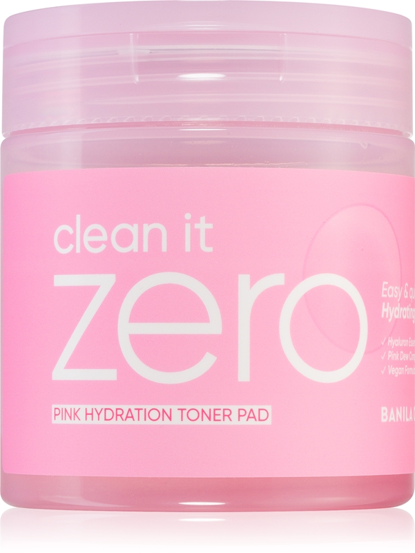 Banila Co. clean it zero Pink Hydration Toner Pad toner pads with ...