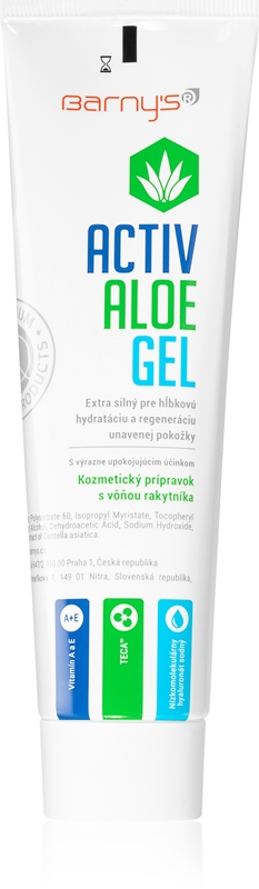 Barny's ActivAloe Gel feuchtigkeitspendende Creme für Gesicht und Körper
