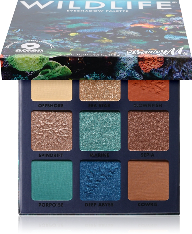 Barry M Wildlife Ocean Eyeshadow Palette | notino.ie