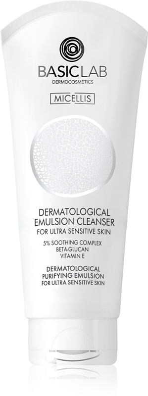 BasicLab Dermocosmetics Micellis émulsion douce nettoyante pour peaux très sensibles | notino.be