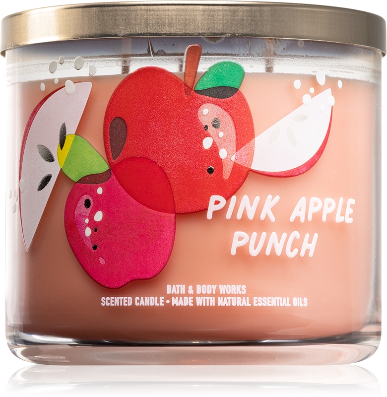 Bath & Body Works Pink Apple Punch vela perfumada | notino.pt