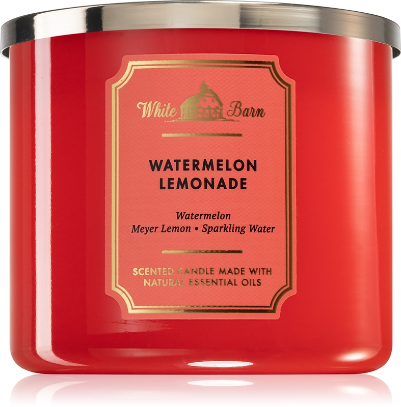 Bath And Body Works Watermelon Lemonade Scented Candle Uk