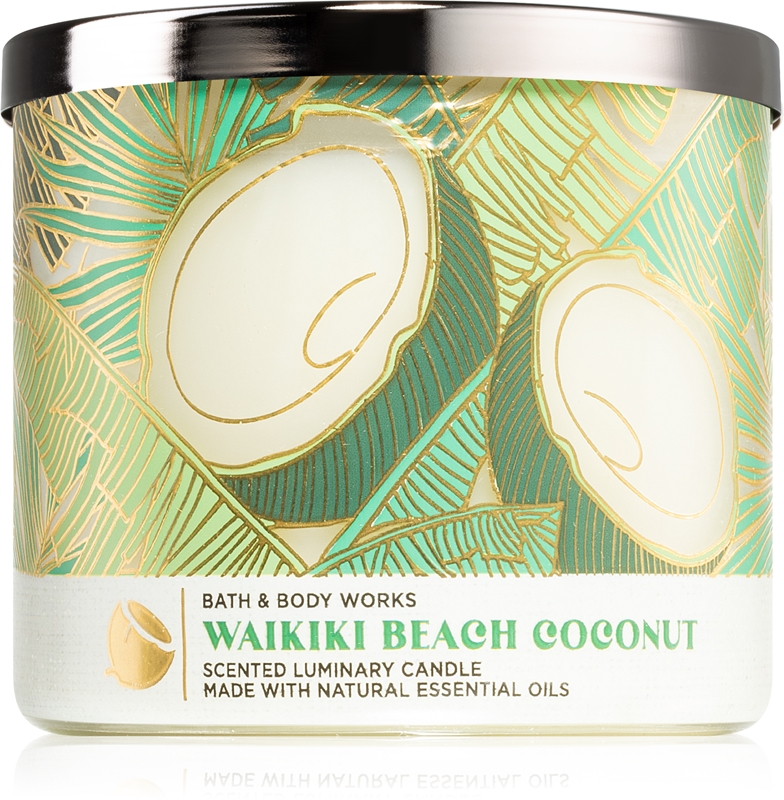 Bath & Body Works Waikiki Beach Coconut lõhnaküünal I. | notino.ee