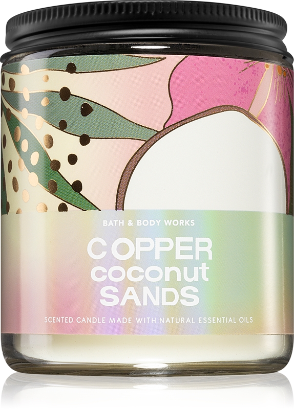 Bath & Body Works Copper Coconut Sands candela profumata | notino.it Bath & Body Works Copper Coconut Sands candela profumata | notino.it