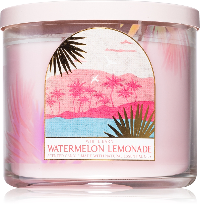 Bath And Body Works Watermelon Lemonade Scented Candle Uk