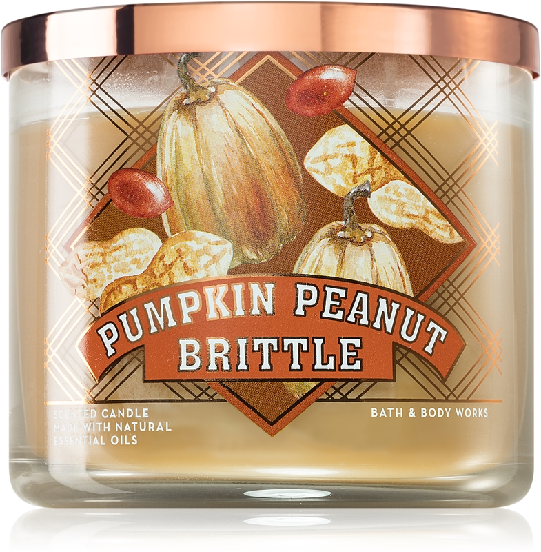 Bath & Body Works Pumpkin Peanut Brittle scented candle | notino.ie