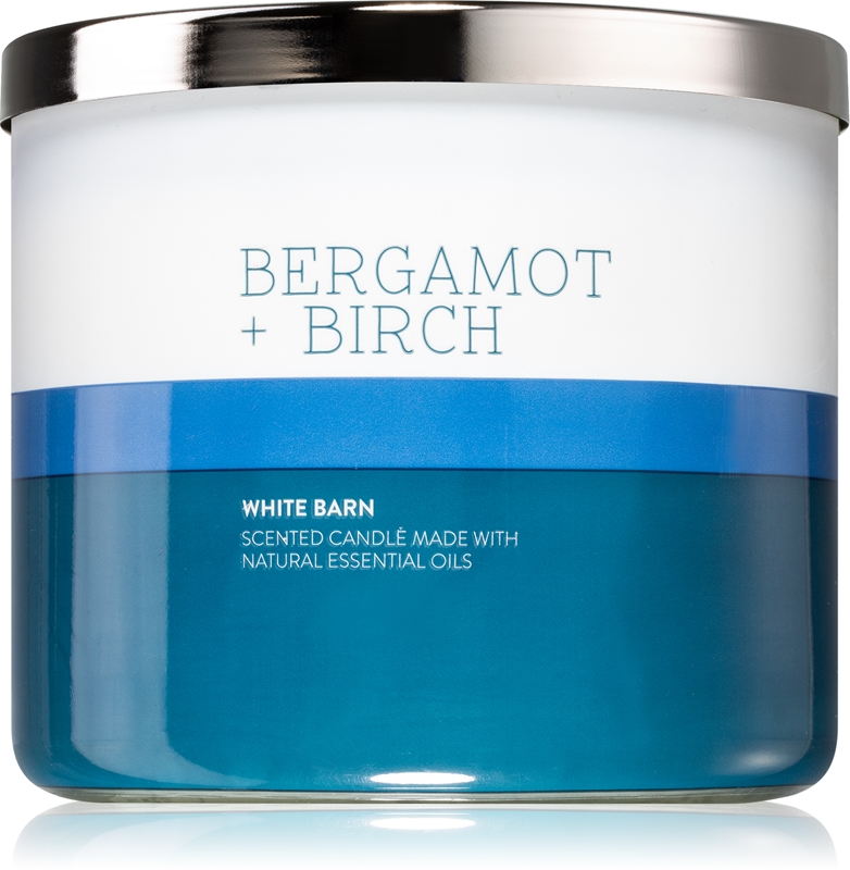 Bath & Body Works Bergamot + Birch aromatizēta svece | notino.lv