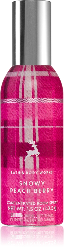 Bath & Body Works Snowy Peach Berry cпрей за дома | Аромати за дома ...