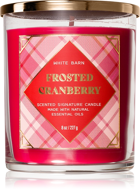 Bath & Body Works Frosted Cranberry scented candle | notino.co.uk