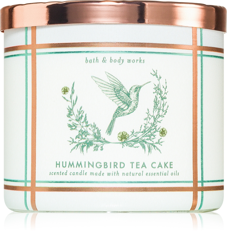 Bath & Body Works Hummingbird Tea Cake aromatizēta svece | notino.lv