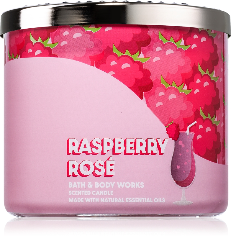 Bath & Body Works Raspberry Rose scented candle | notino.ie