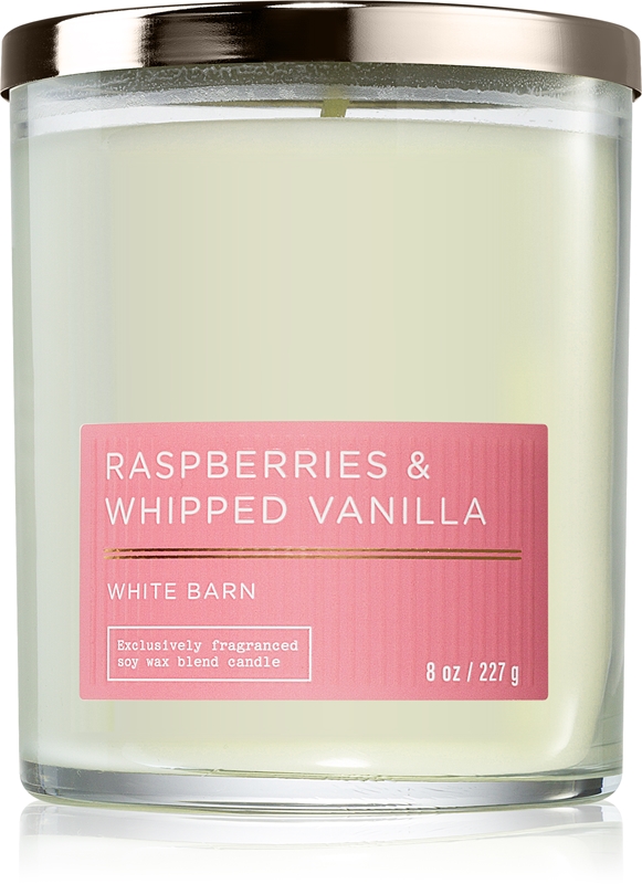 Bath & Body Works Raspberries & Whipped Vanilla scented candle | notino ...