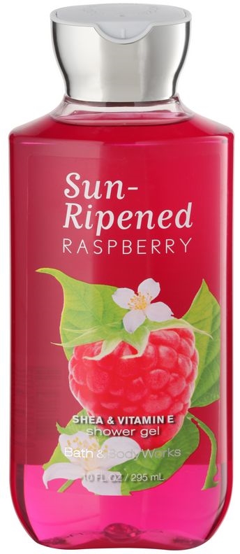 Bath & Body Works Sun Ripened Raspberry Shower Gel for Women 295 ml ...