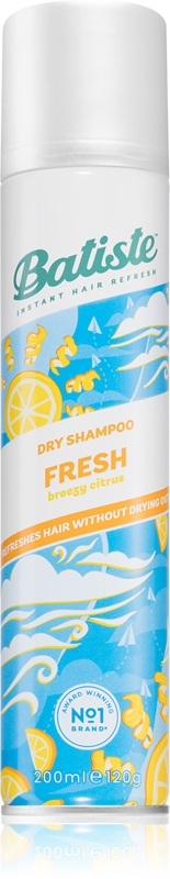 Прегледи на Batiste Fresh Breezy Citrus сух шампоан за всички видове ...