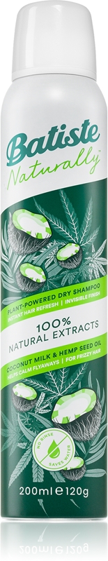 Batiste Naturally Coconut & Hemp shampoing sec rafraîchissant pour ...