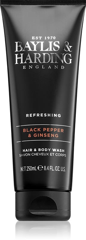 Baylis & Harding Black Pepper & Ginseng Shower Gel And Shampoo 2 In 1 ...