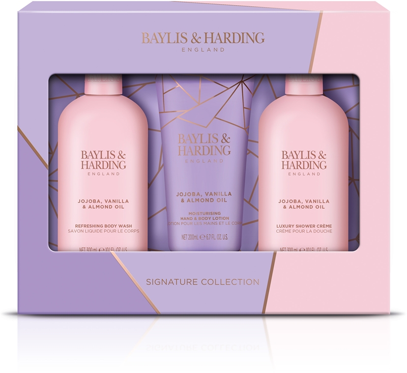Baylis & Harding Jojoba, Vanilla & Almond Oil gift set (for women) with almond oil | notino.co.uk