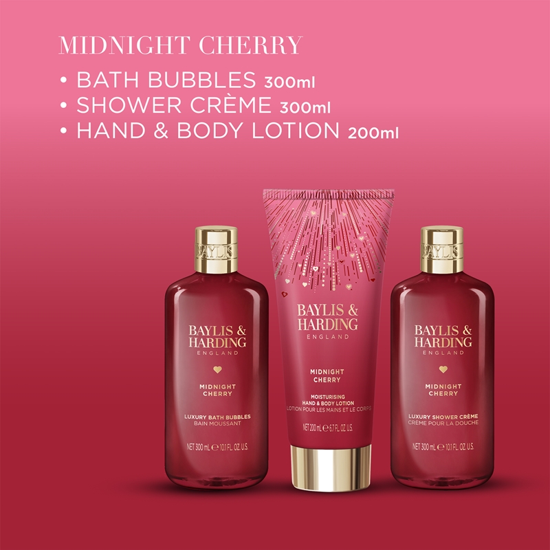 Baylis & Harding Midnight Cherry gift set | notino.co.uk