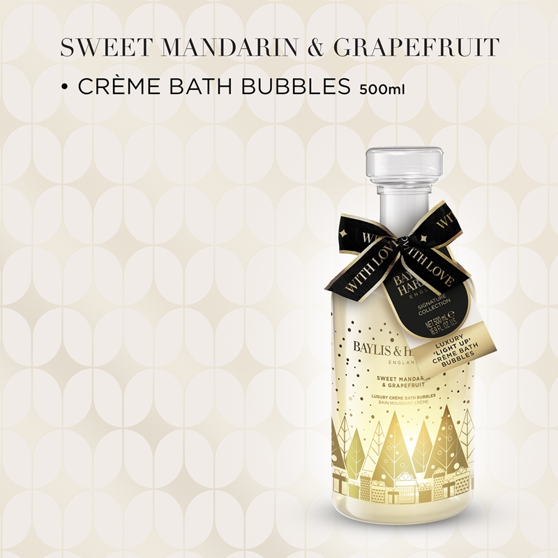 Baylis & Harding Sweet Mandarin & Grapefruit creamy bubble bath in gift ...