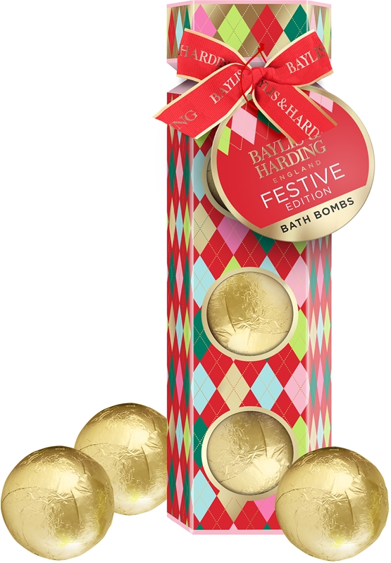 Baylis & Harding Festive Edition Luxury Bath Bomb kule do kąpieli w ...