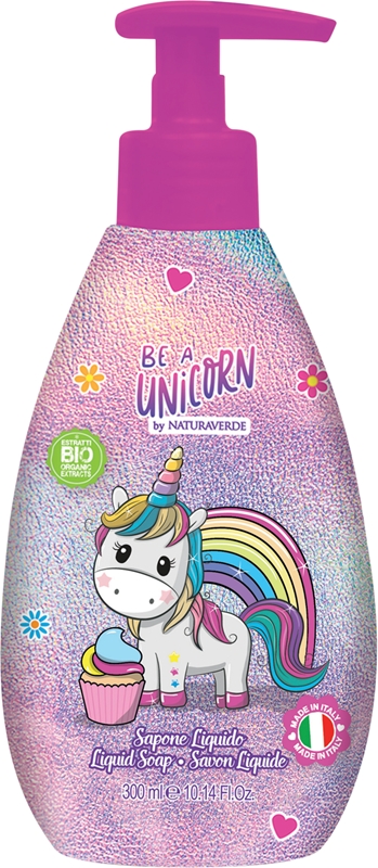 Be a Unicorn Naturaverde Liquid Soap savon liquide mains pour enfant ...