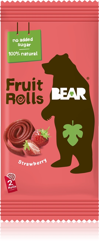 BEAR Fruit Rolls Strawberry sušené ovoce | notino.cz