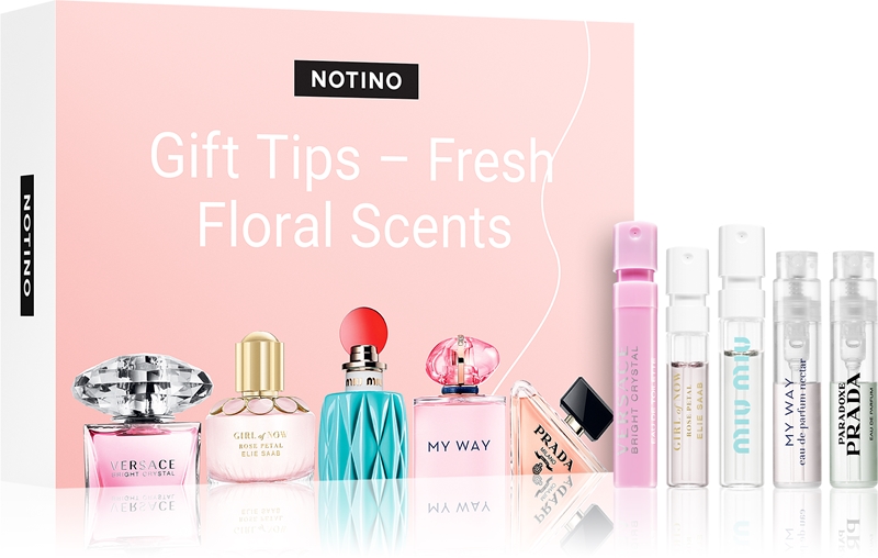 Beauty Discovery Box Notino Gift Tips: Fresh Floral Scents Set für Damen