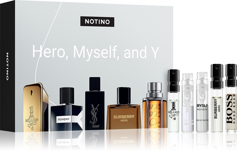 Beauty Discovery Box Notino Hero, Myself, and Y set for men | notino.co.uk