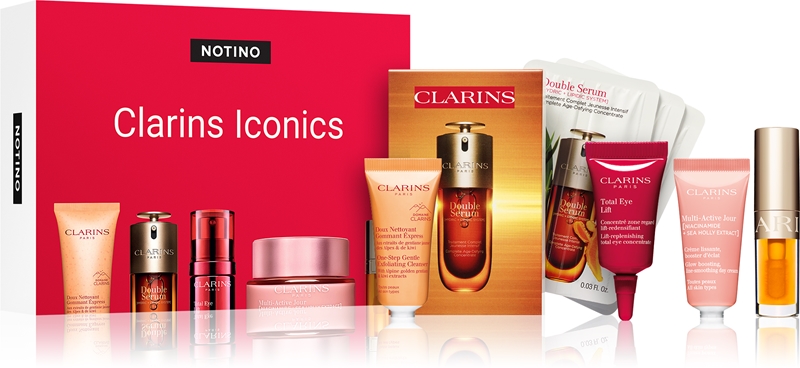 Beauty Discovery Box Notino Clarins Iconics комплект за жени | notino.bg