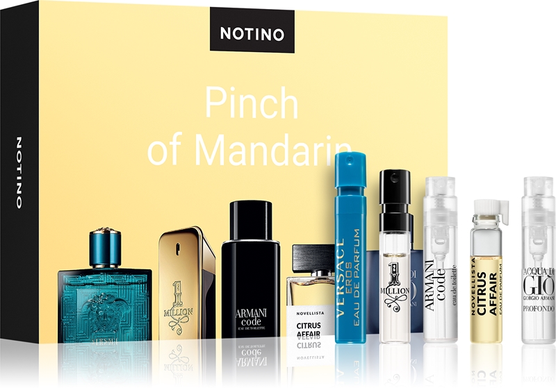 Beauty Discovery Box Notino Pinch of Mandarin set for men | notino.ie