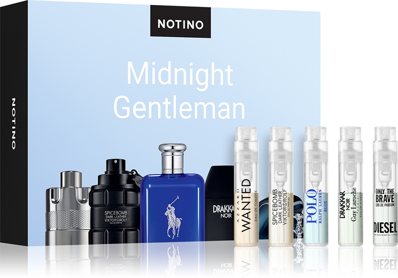 Beauty Discovery Box Notino Midnight Gentleman set for men | notino.ie