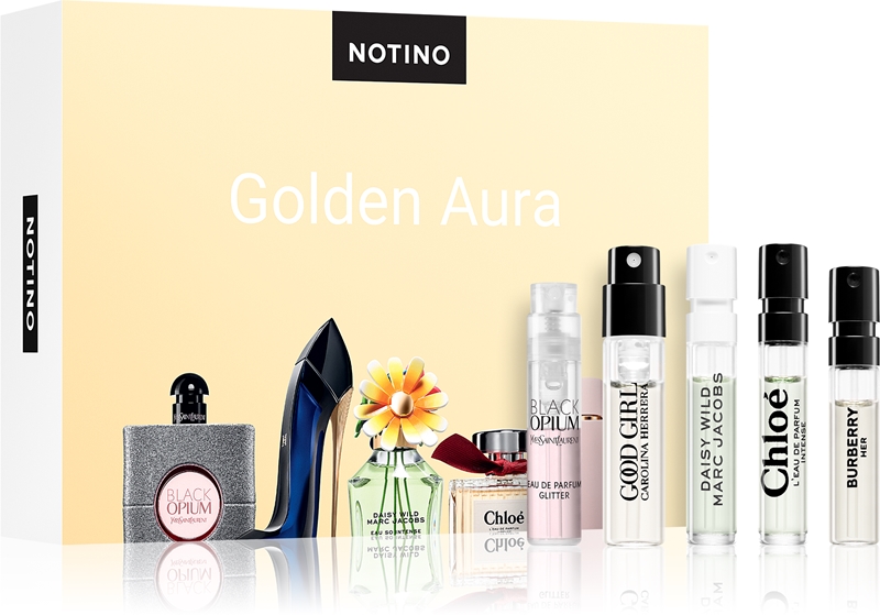 Beauty Discovery Box Notino Golden Aura set for women | notino.ie