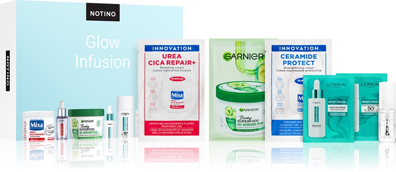 Beauty Discovery Box Notino Glow Infusion set for women | notino.ie