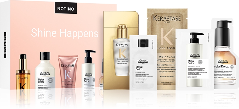 Beauty Discovery Box Notino Shine Happens set for women | notino.co.uk