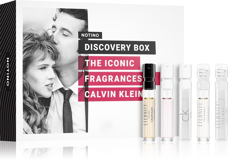 Beauty Discovery Box Notino The Iconic Fragrances by Calvin Klein set unisex | notino.ie