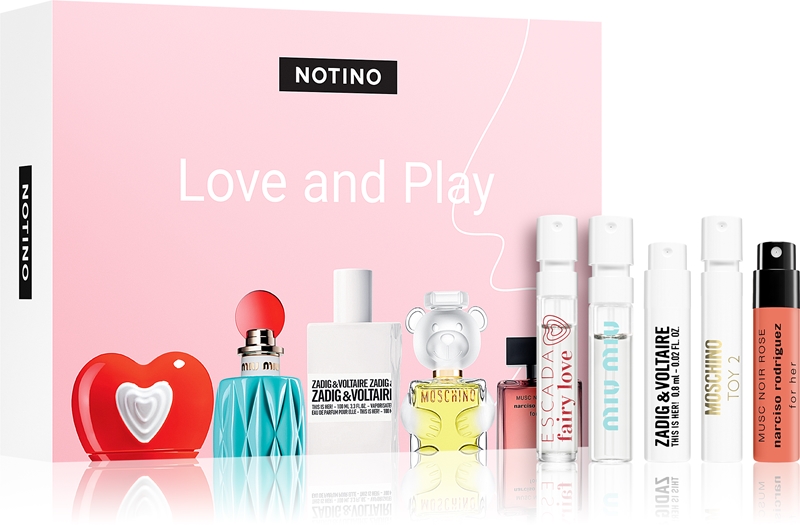 Beauty Discovery Box Notino Love and Play ensemble pour femme | notino.fr