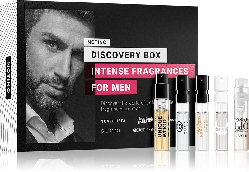 Beauty Discovery Box Notino Intense Fragrances for Men | Livrare rapida! | Notino.ro