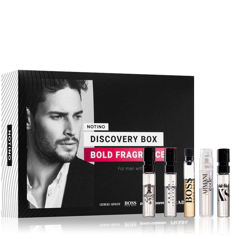 Beauty Discovery Box Notino Bold Fragrances Men coffret para homens | notino.pt