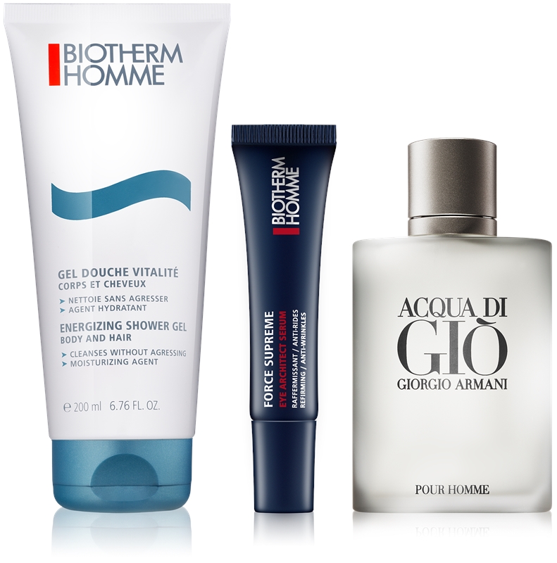 Biotherm Homme Basic Line Energizing Shower Gel gift set for men ...