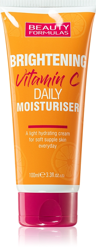 Beauty Formulas Vitamin C crème hydratante visage à la vitamine C ...