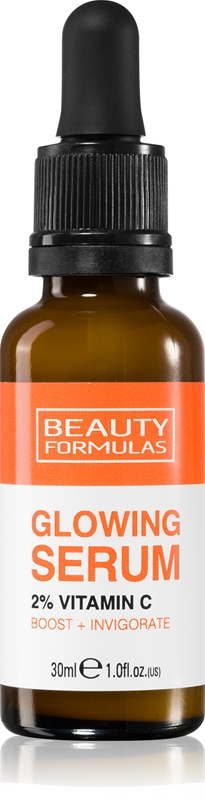 Beauty Formulas Glowing 2% Vitamin C brightening face serum | notino.co.uk