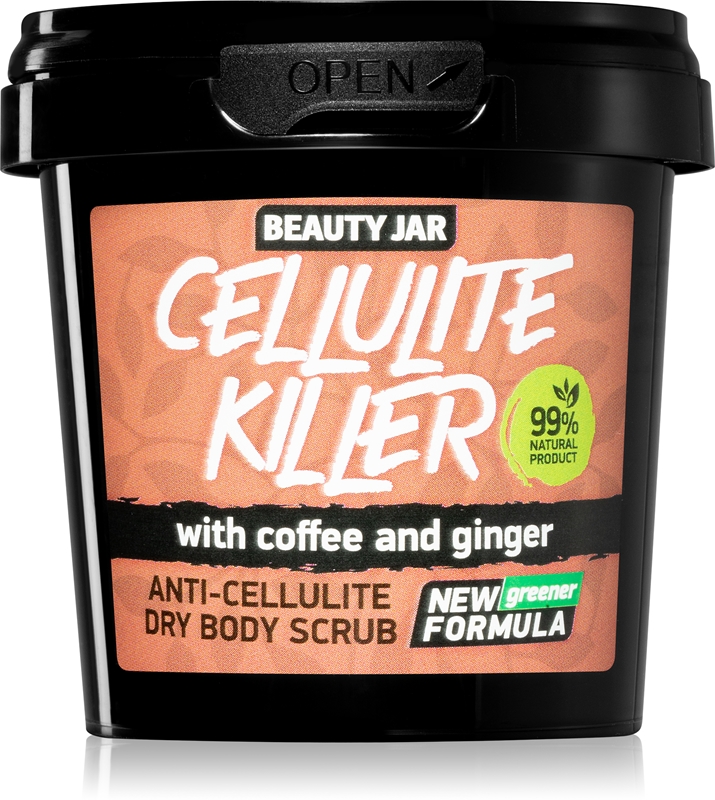 Beauty Jar Cellulite Killer anti-cellulite body scrub with sea salt ...